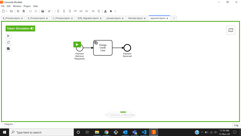 How to integrate token-simulation of bpmn-js with angular 10 ... How to integrate token-simulation of bpmn-js with angular 10 ...