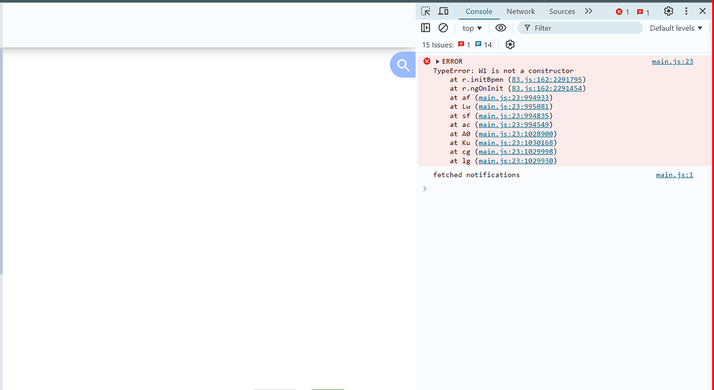 Angular 17 Camunda 8 modeler issue - Modeler - bpmn.io Forum